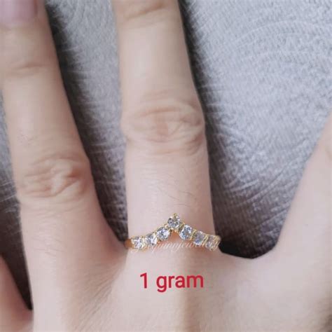 Jual Cincin Aurel Emas Muda Shopee Indonesia