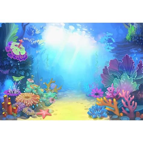 Little Mermaid Undersea Caslte Corals Ariel Princess Photography