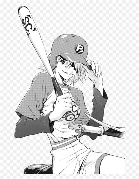 Flcl Flcl Haruko With Bat Person Human People Hd Png Download