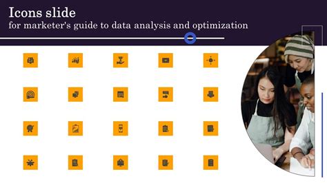 Icons Slide For Marketers Guide To Data Analysis And Optimization Formats PDF