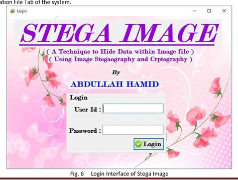 Figure 6 From Stega Image A Technique To Hide Data Within Image File