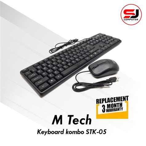 Jual M Tech Original Keyboard Combo Mouse Stk 05 Stk 05 M Tech Mtech Shopee Indonesia