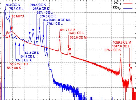 Silicon Detector Response To Conversion Electrons CE From Bi Download Scientific Diagram