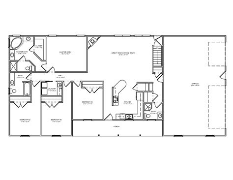 The Benefits Of A Rectangular House Plan House Plans