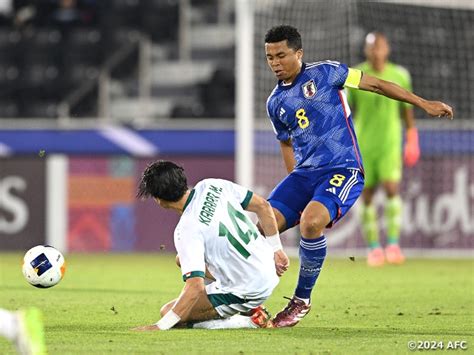 【match Report】u 23日本代表、ドーハの地でイラクを撃破し決勝進出とパリ行きを決める｜jfa｜公益財団法人日本サッカー協会
