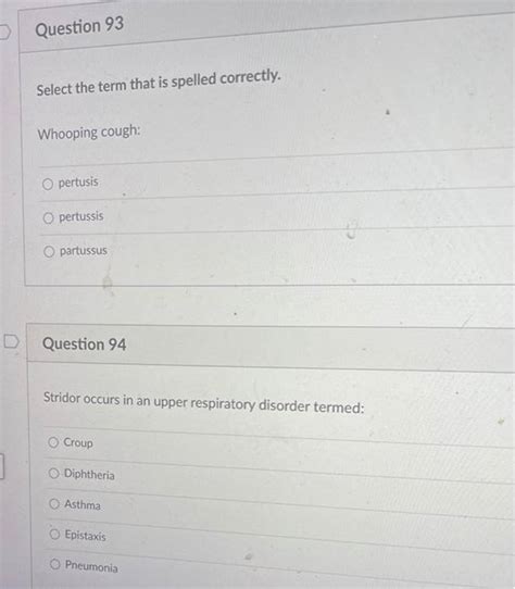 Solved Question 99 Airway Obstruction Associated With Emphysema And