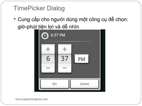 Bài 7 Toast Dialog Listview And Binding Ppt