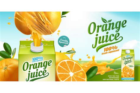 Orange Juice Ads A Food Illustration By Totallypicrf