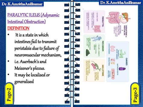 Paralytic Ileus Adynamic Intestinal Obstruction Pptx
