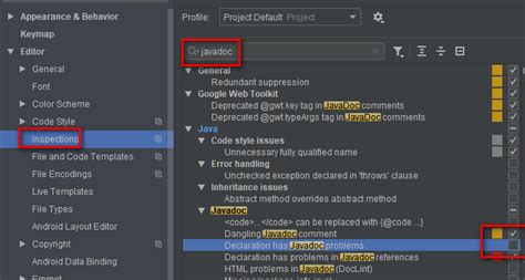 Idea中 参数没有描述报错 Param Xx Tag Description Is Missing错误，去除黄色警告idea 去除tag