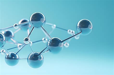 Premium Ai Image The Art Of Chemistry Methane Molecule Background