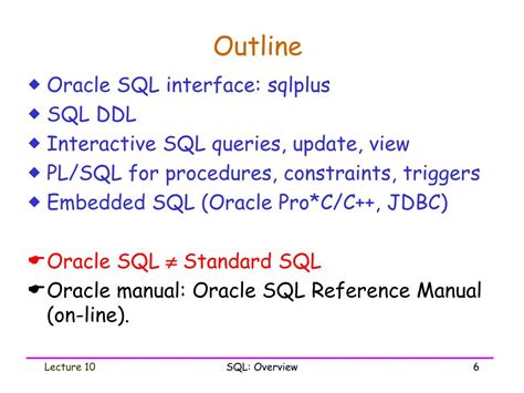 ppt oracle sql plus powerpoint presentation free download id 6959036