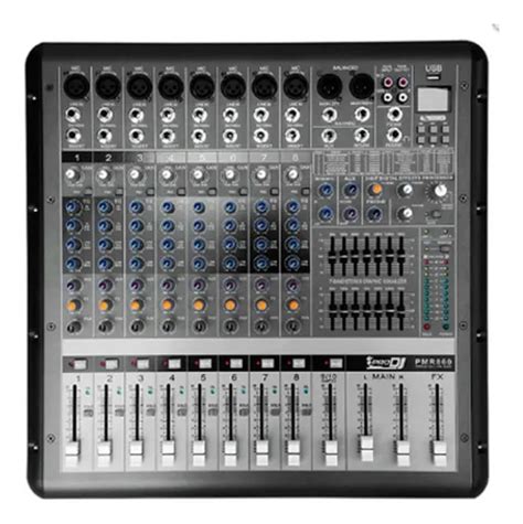 Consola Amplificada Clase H Aplicaciones Portátiles 600w Cuotas Sin Interés