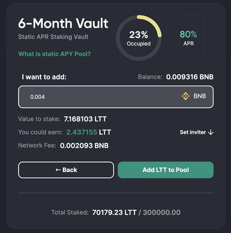 Stake Tokens At Farming Vaults Localtrade