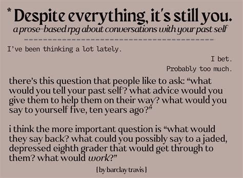 Despite Everything It S Still You By Barclay Travis
