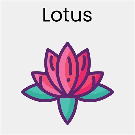 Lotus Flower Illustrations 23107049 Vector Art At Vecteezy