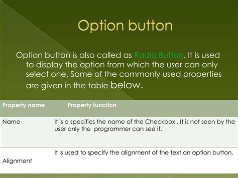 Toolbox And Its Properties In The Visual Basic Pptx