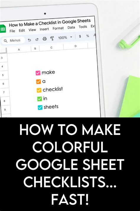 How To Make A Checklist In Google Sheets Plus Shortcuts Business