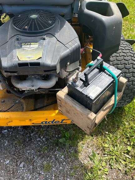 Cub Cadet Zero Turn Mower 50 Deck Starts And Runs Well Starter Is