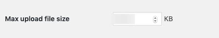 Increase Max Upload File Size Valice