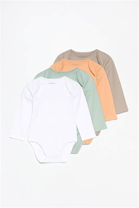 Pack De 4 Bodies Básicos Bodies Ropa Interior Pijamas Bebé Niña