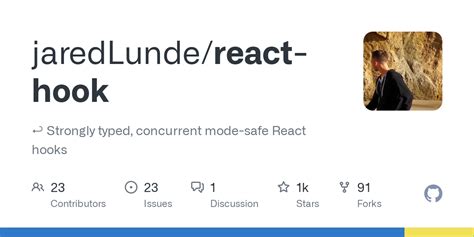 Github Jaredlundereact Hook ↩ Strongly Typed Concurrent Mode Safe React Hooks