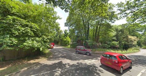 Two Vehicle Crash Shuts B3058 Fernhill Lane Near Ballard School In New