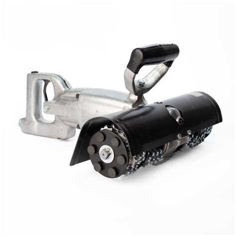 Aurand Mp6ec Pneumatic 12 Carbide Handheld Deck Scaler Aurand