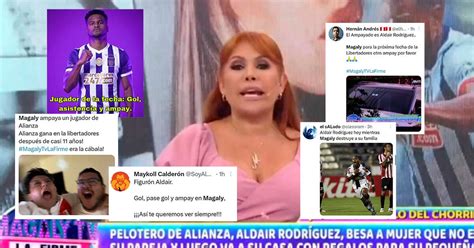Ampay De Magaly Era La Cábala Hinchas De Alianza Bromean Con Aldair