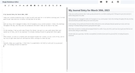 Bingle Markdown Editor Edit Markdown With Ease Rcoolgithubprojects