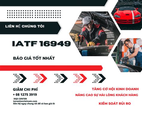 Hướng Dẫn đạt Chứng Nhận Iatf 16949 Tư Vấn Iso Việt Nam