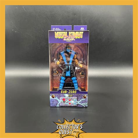 In Stock Mcfarlane Toys Mortal Kombat Klassic Sub Zero Action Figure