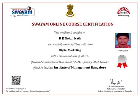 Gokul Nath Rk On Linkedin Digitalmarketing Iimbangalore Lifelonglearning