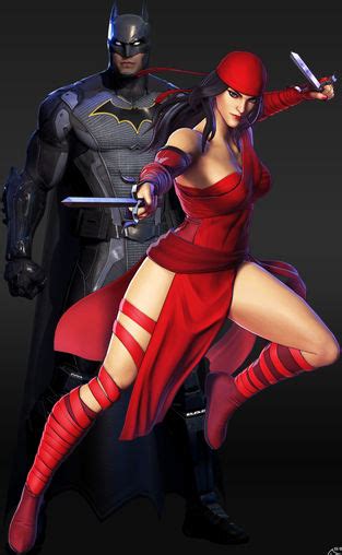 The Batman And Elektra Natchios 02 By Zyule On Deviantart