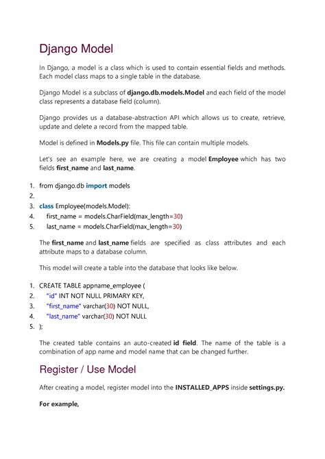 Solution Django Model Wordtopdf Studypool
