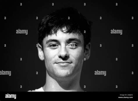Team Gbs Tom Daley Following A Training Session At The London Aquatics