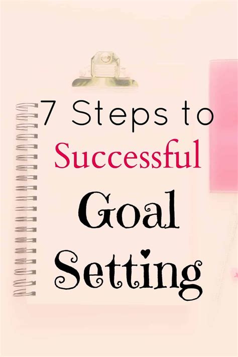 Successful Goal Setting Pin Artofit