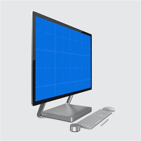 Premium PSD Computer Screen Mockup