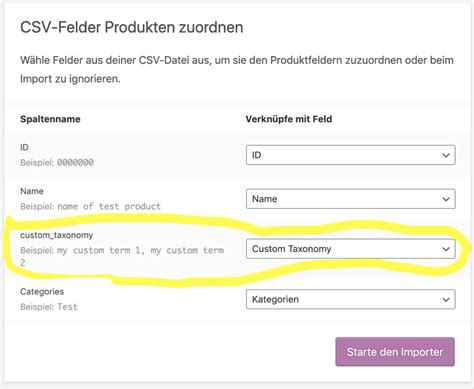 Import Custom Taxonomy To Woocommerce By Csv File Katharina Brunner