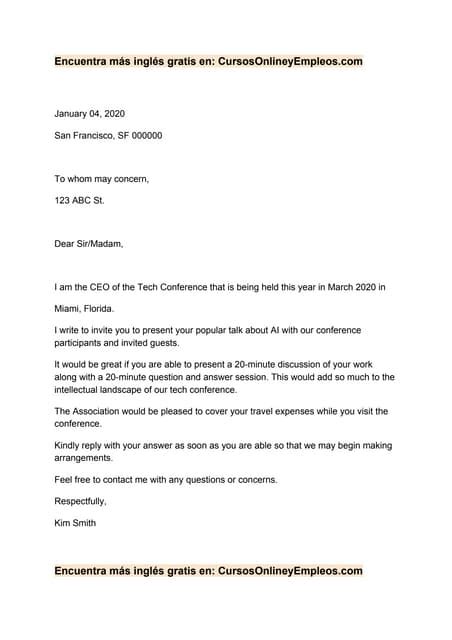 Tratat Colier Complet Carta Formal En Ingles Haiduc Pancartă Amoros