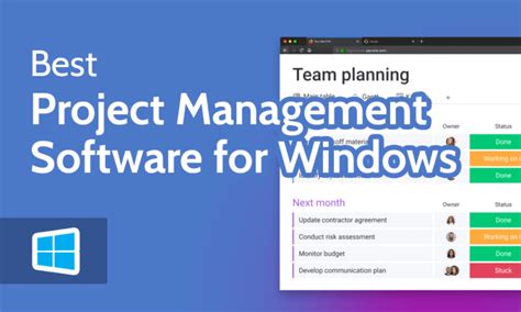 7 Best Project Management Software For Windows For 2025