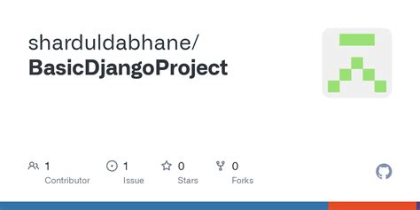 Github Sharduldabhane Basicdjangoproject