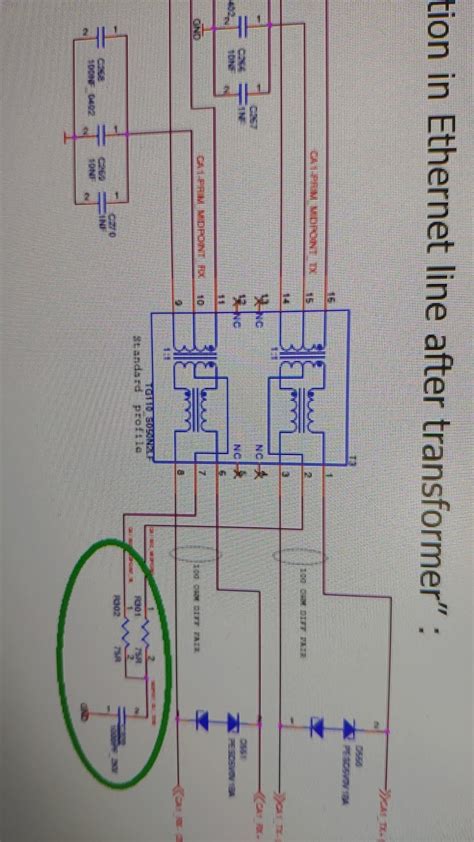 Center Tap Of Ethernet Transformer Should I Leave Unconnected If I Don