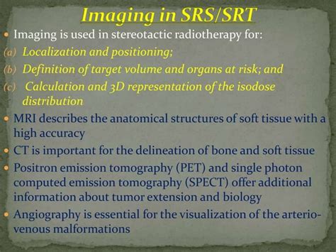 Stereotactic Radiosurgery Radiotherapy Pptx Cancer Diseases And