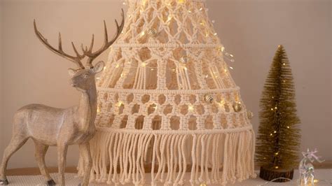 diy arbol de navidad macrame