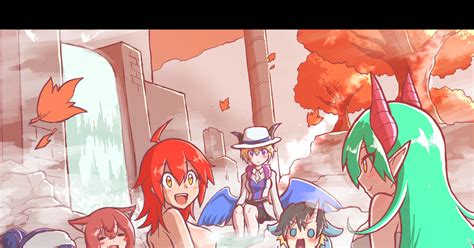 Pixivファンタジアmoh 【pfmoh】湯治場の再会【火の谷の遺跡】 阿月あんこのイラスト Pixiv