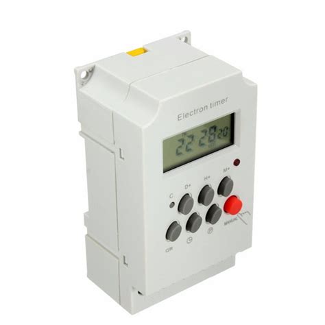 Temporizador Programable Digital Timer 220v 25 Amp S 6300 En