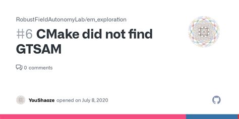 Cmake Did Not Find Gtsam Issue Robustfieldautonomylab Em