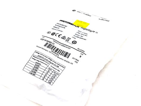 New Allen Bradley 42ef B1mpbe F4 Photoelectric Sensor 42efb1mpbef4 Sb