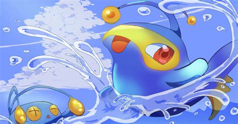 ポケモン チョンチー＆ランターン ゆたののイラスト Pixiv